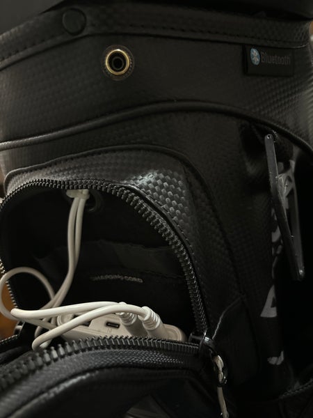 Sun Mountain Boom Cart Golf Bag w/ Built-In Bluetooth Speakers ...