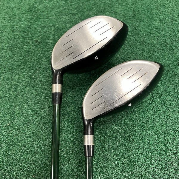 Warrior Custom Golf Pro-Edge 3 & 5 Wood Set MRH Regular Flex Graphite ...