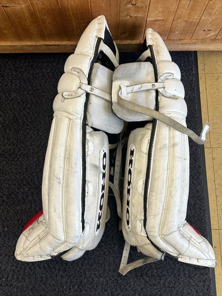 Koho Goalie Leg Pads (Used) in decent shape | SidelineSwap | Buy and ...