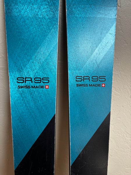 Men's 2023 Stockli 184 cm All Mountain Stormrider SR 95 Skis With ...