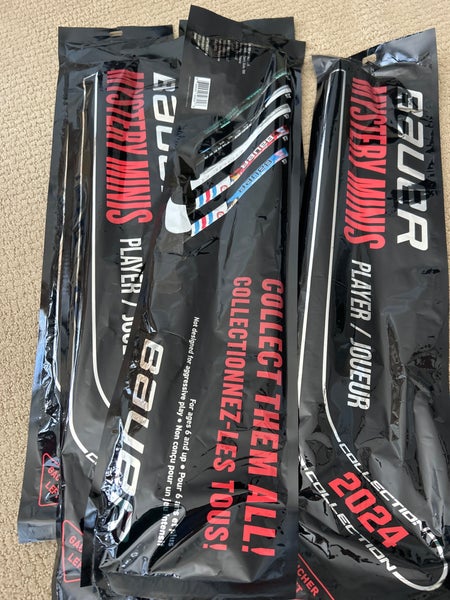 New 2024 Bauer Mystery Mini’s Left Hand Hockey Sticks Set of 5 Mini ...