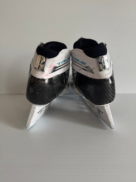 Used Size 9 D (Regular) Senior True Custom Pro Hockey Goalie Skates Pro ...