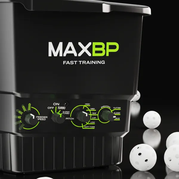 Max BP Pro Pitching Machine Bundle Pack (New) | SidelineSwap | Buy and ...