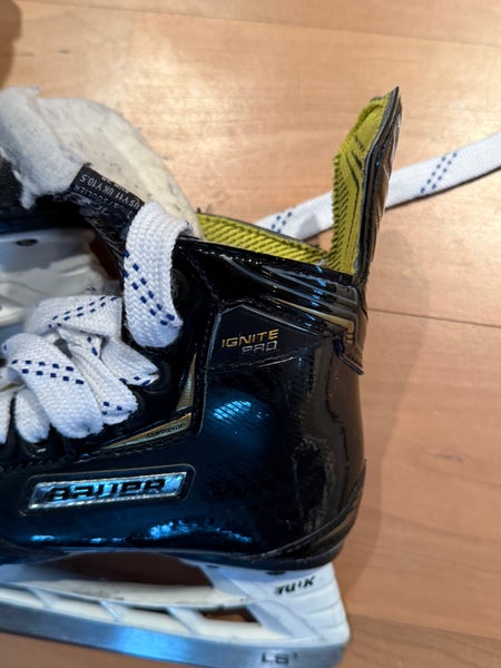 Bauer Ignite Pro Hockey Skates Regular Width 11 (Used) | SidelineSwap ...