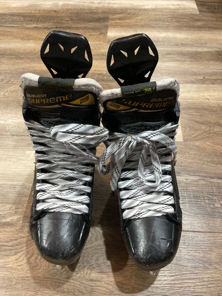 Black 2018 Bauer Supreme 2S Pro Hockey Skates Regular Width 9 (Used ...