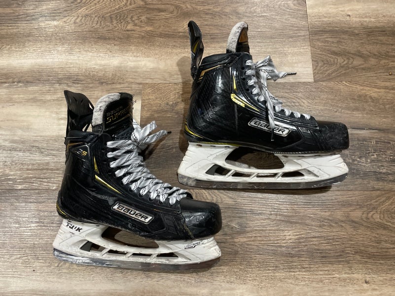 Black 2018 Bauer Supreme 2S Pro Hockey Skates Regular Width 9 (Used ...