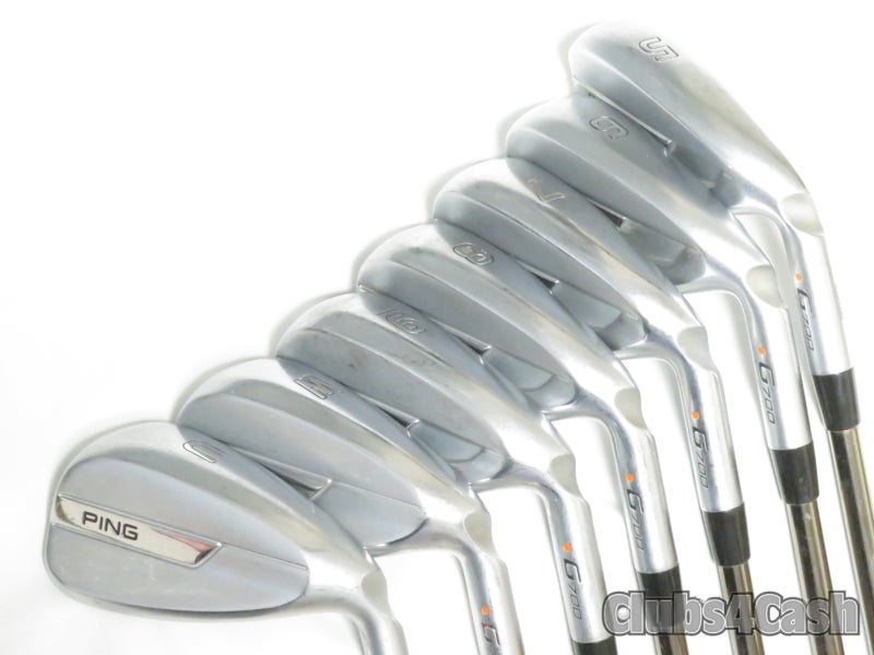 PING G700 Irons Orange Dot UST Mamiya Recoil ES 780 F4 Stiff Flex 5-P ...