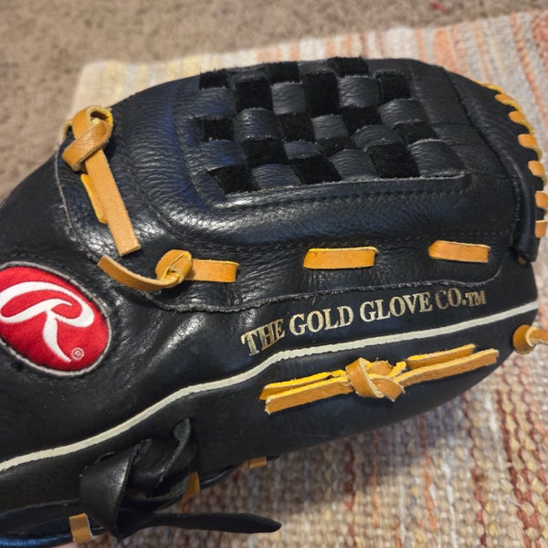 Rawlings RH RBG36B Fastback Model Baseball/ Softball Glove 12.5 ...