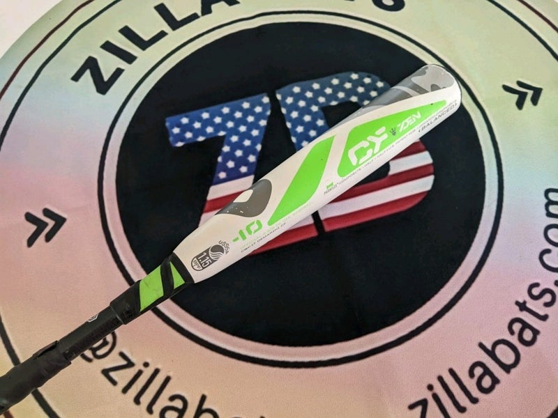 2017 Demarini CF Green Zen 31/21 (-10) CBX-17 USSSA Baseball Bat GOAT ...
