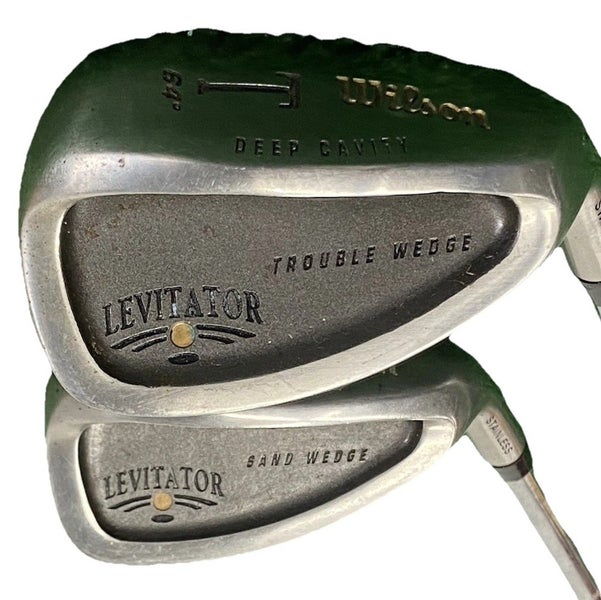 Wilson Levitator Deep Cavity Wedge Set 56* SW And 64* LW Steel RH New ...