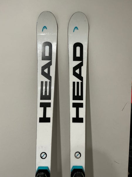 Unisex 2024 HEAD e-GS Rebels Team 166 cm Racing Skis With Bindings Max ...