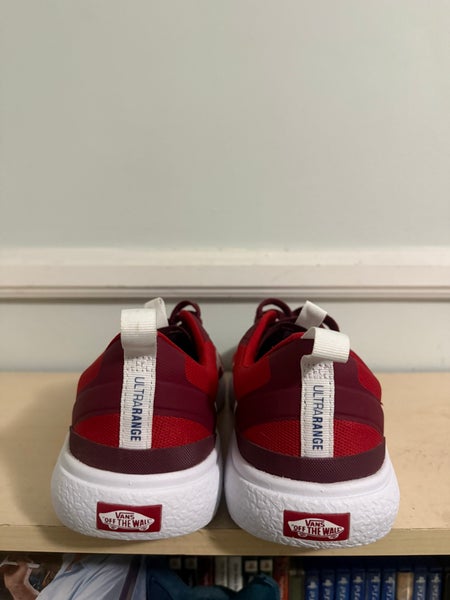 VANS UltraRange Exo, Mens US Size 13, Port / Red / True White ...