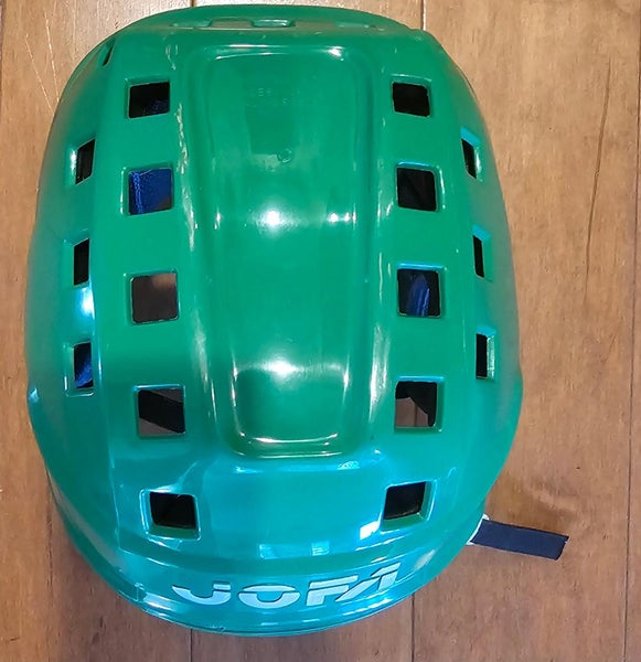 Vintage JOFA VM 480 Large Hockey Helmet Green Sweden 1980s Gretzky ...