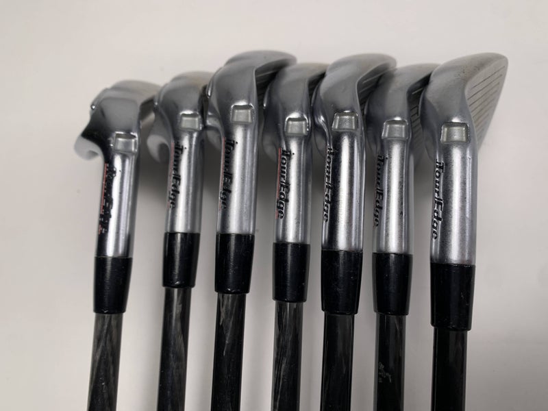 Tour Edge Exotics EXS 220 Iron Set 5-PW+GW AeroTech Gener8 F2 Senior ...