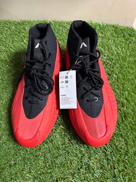 Adidas Anthony Edwards AE 1 Red Black Basketball Georgia Bulldogs ...