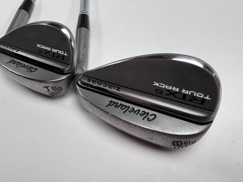 Cleveland RTX 6 ZipCore Tour Rack Raw Wedge Set 54*10 | 58*10 DG ...