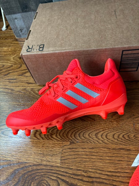 Adidas Ultraboost Solar Red Orange Metallic Football Cleats Men's 12 ...