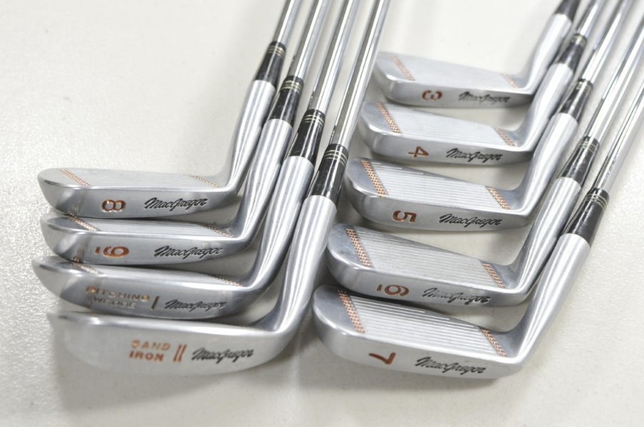 MacGregor VIP Blades Nicklaus 3-PW,SW Iron Set Regular Flex R400 Steel ...