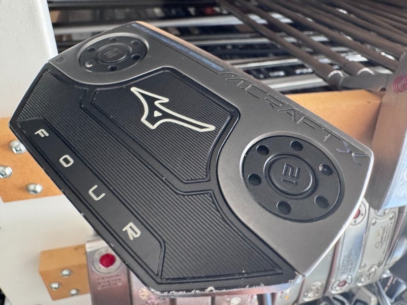 Mizuno Mcraft X Four B 35" Black Mallet Putter 2603 | SidelineSwap ...
