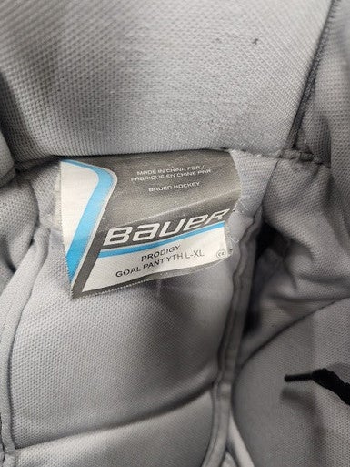 Used Bauer PRODIGY GOAL PANT Youth Pant Black L/XL 11849-S000037574 ...