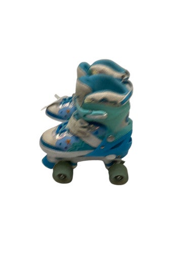 Used Child Roller Quad Skates Carolina Blue Adjustable 11443-S000205737 ...