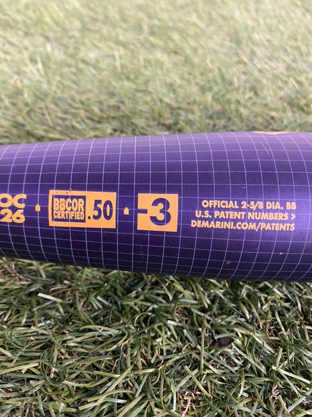 DeMarini Voodoo One BBCOR (2 5/8") 2026 (-3) | SidelineSwap | Buy and ...