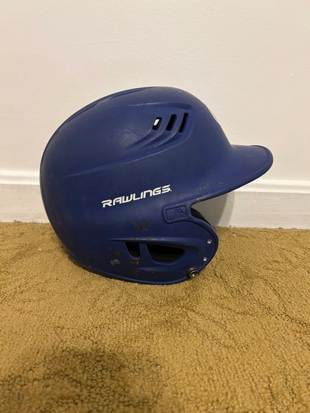 Junior Size Royal Blue Rawlings Velo Batting Helmet | SidelineSwap ...