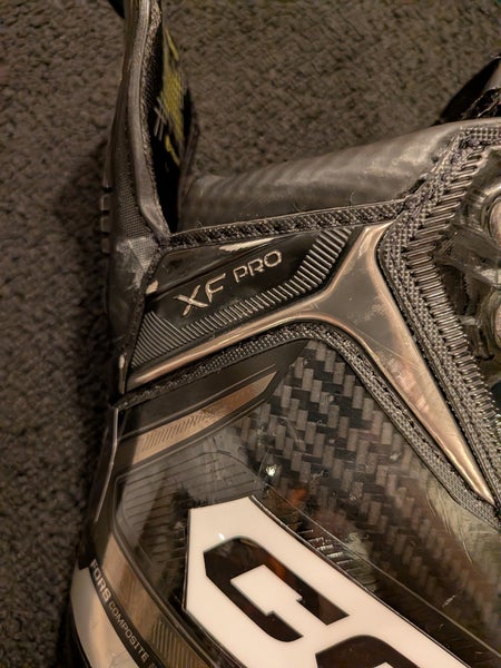 CCM Tacks XF Pro Hockey Skates Senior 8 (Regular) Ft Bauer Holder And ...