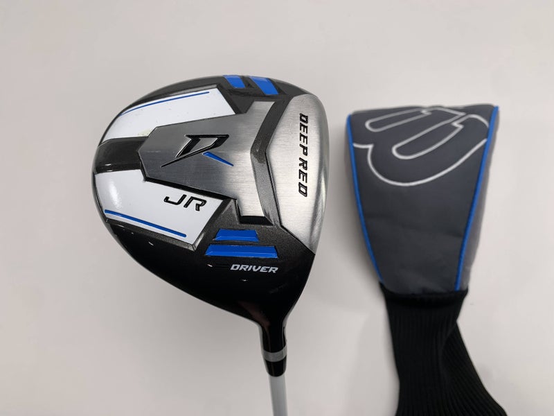 Wilson Deep Red JR Driver Youth Graphite Junior RH Undersize Grip 60 ...