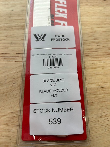 238mm Blade Tech Runners (Fit Bauer PowerFly Holder) Bauer FlyTi ...