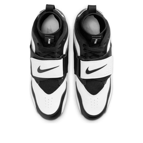new men's 7 NIKE Diamond Turf Vapor Edge TD Football Cleats White Black ...