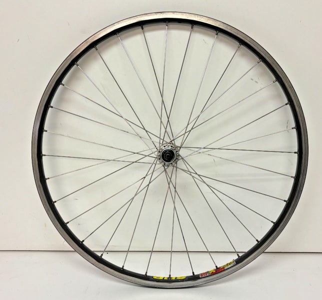 Mavic X517 32-Spoke Gray Aluminum 26" QR Front Wheel Deore DX HB-M650 ...