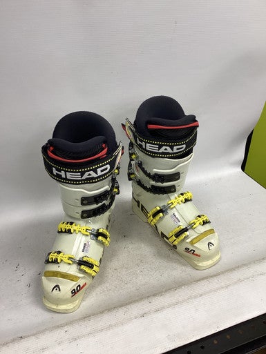 Used Head 90 Rs Boots Womens Dh Ski Boot White 240 Mp - J06 - W07 11851 ...