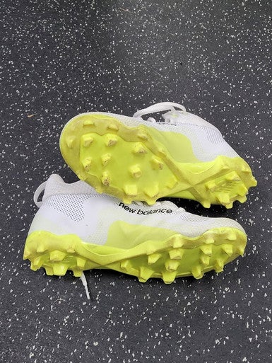 Used New Balance Lax Cleats Boys White Junior 05 11849-s000040045 ...