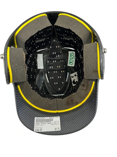Used Under Armour Rac010 Adult Osfm Batting Helmet Grey 11692 ...