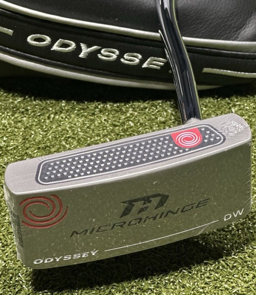 Odyssey Microhinge Double Wide DW Double Bend Blade Putter 34" w ...