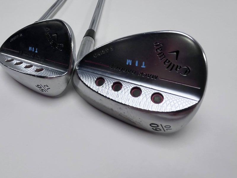 Callaway Mack Daddy 4 Chrome Wedge Set 56* 12 | 60* 10 DG S200 115g ...