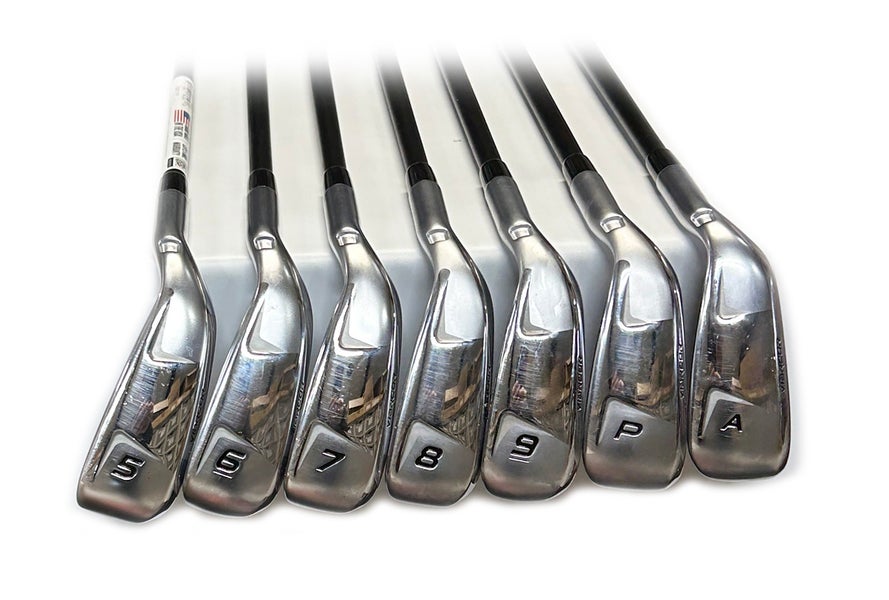 Tour Edge Exotics X725 Iron Set 5-PW+AW Graphite Cypher Fifty 5.0 ...
