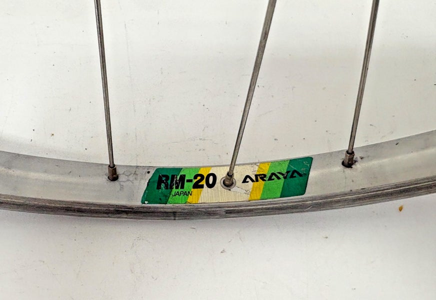 Vintage Araya RM-20 7-Speed Aluminum 26" QR Mtn Bike Wheelset Shimano ...