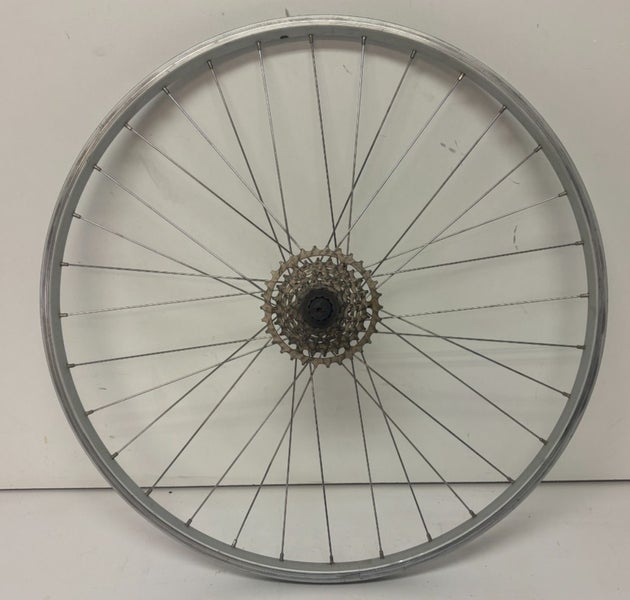 Vintage 7-Spd 26" QR Aluminum Mtn Bike Wheelset Shimano Acera-X ...