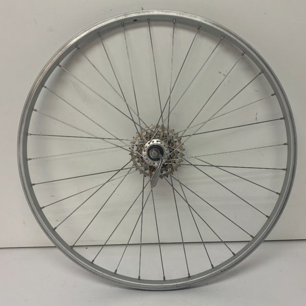 Vintage 7-Spd 26" QR Aluminum Mtn Bike Wheelset Shimano Acera-X ...