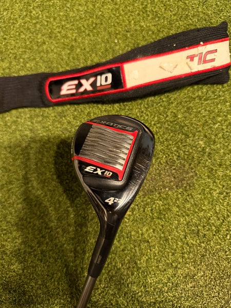 Tour Edge EX10 4 22* Hybrid, Recoil F3 Regular Flex, RH | SidelineSwap ...