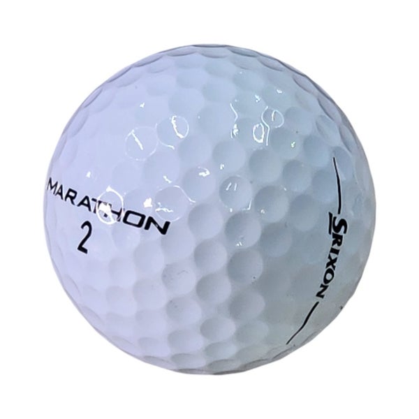 50 Premium AAA White Srixon Marathon Used Golf Balls | SidelineSwap ...