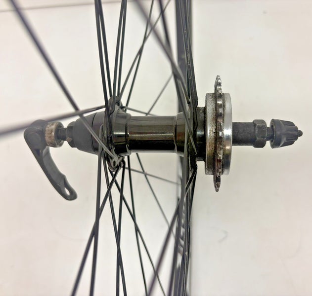 Oval Vera Terra SPM16 36-Spoke Black Aluminum 700C Rear Wheel 18t ...