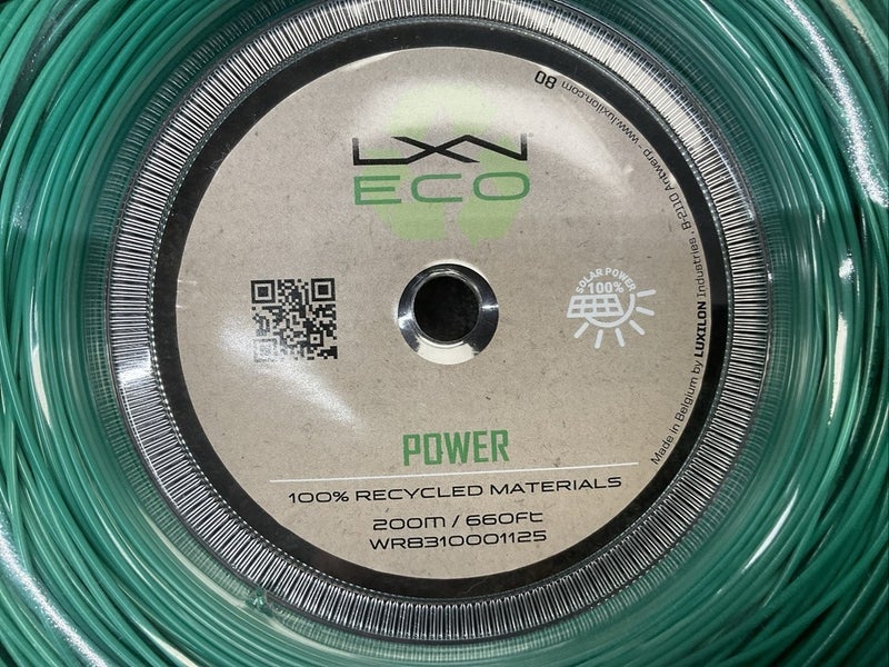Luxilon Eco Power Green 125 200m/660ft String Reel | SidelineSwap | Buy ...