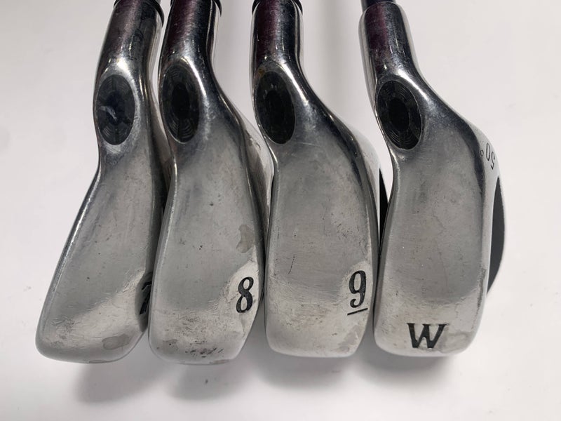 Callaway Big Bertha 2002 Iron Set 7-9+GW RCH 65i Ladies Graphite Womens ...