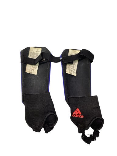 Used Adidas Predator Soccer Shin Guards Adult Royal Blue Sm 11347 ...
