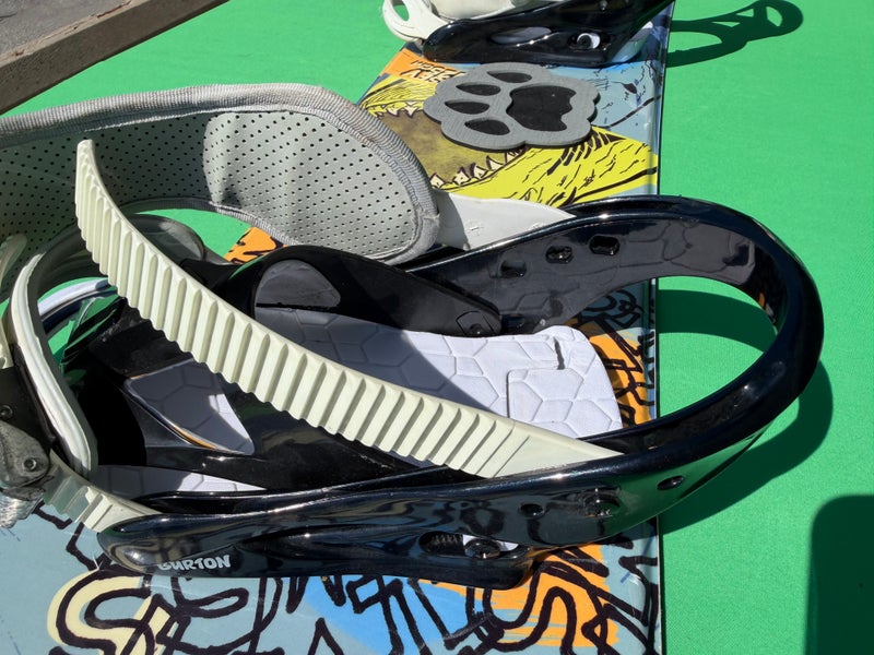 SIMS Odyssey 125cm Snowboard | w/ Burton Smalls Bindings | SidelineSwap ...