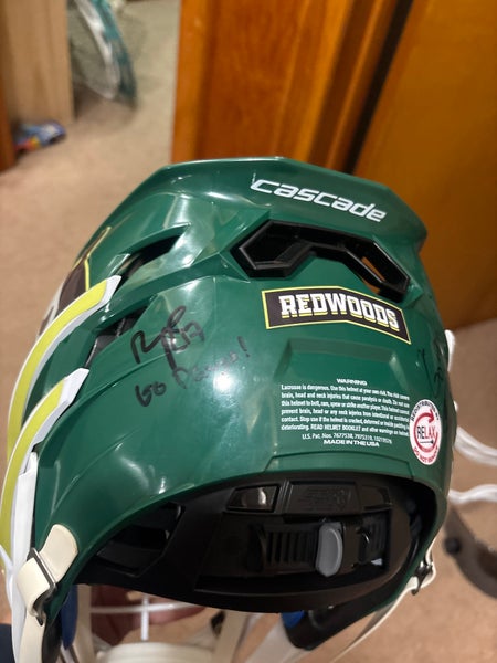 *SEND OFFERS* Game Used Autographed Redwoods XRS (Brad Voigt, Blaze ...