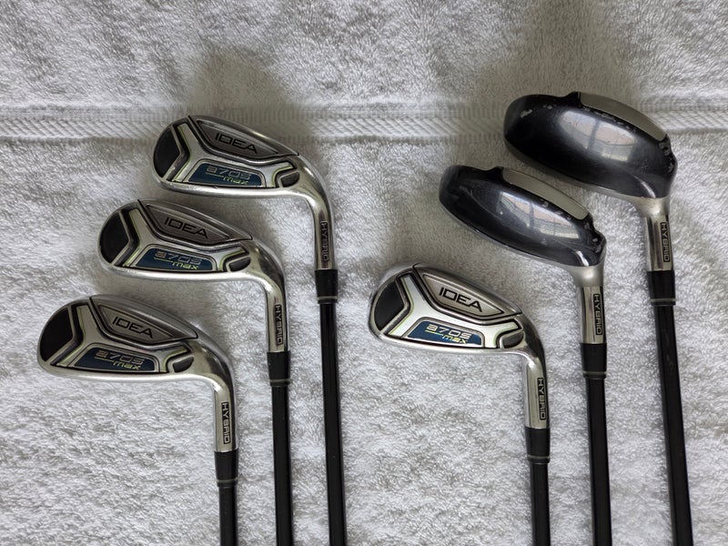 Adams Idea A7 OS Max Hybrid Iron Set (5H, 6H, 7 Iron-PW, 6 clubs) RH ...